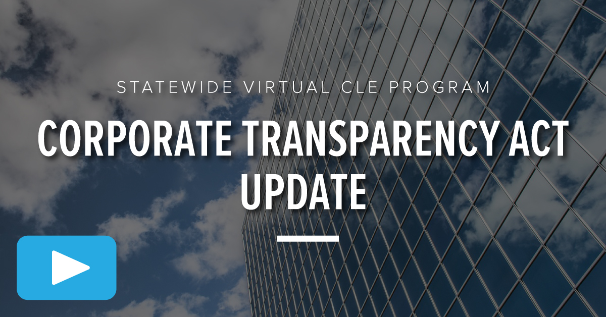 Virtual CLE Programs – Texas General Counsel Forum